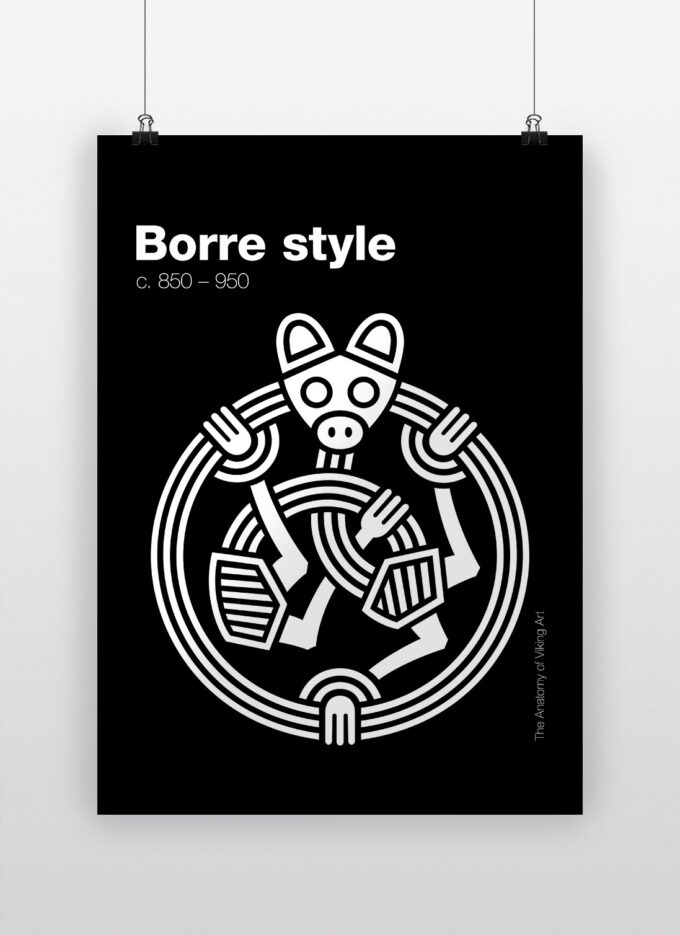 Viking Borre Style - Moderneplakater.dk