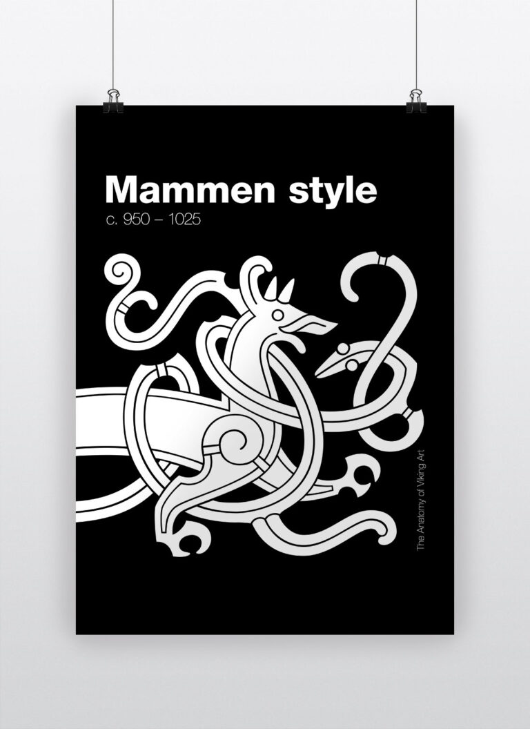Viking Mammen Style - Moderneplakater.dk